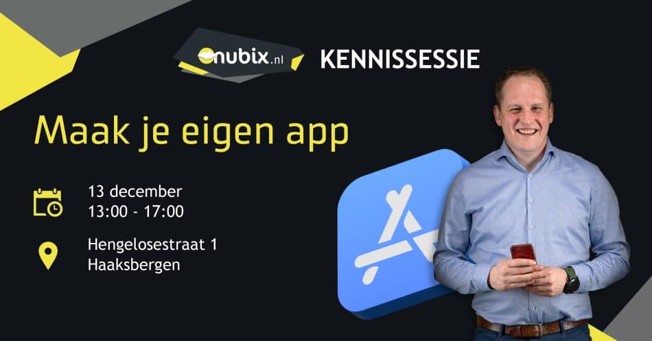Maak je eigen app - Nubix